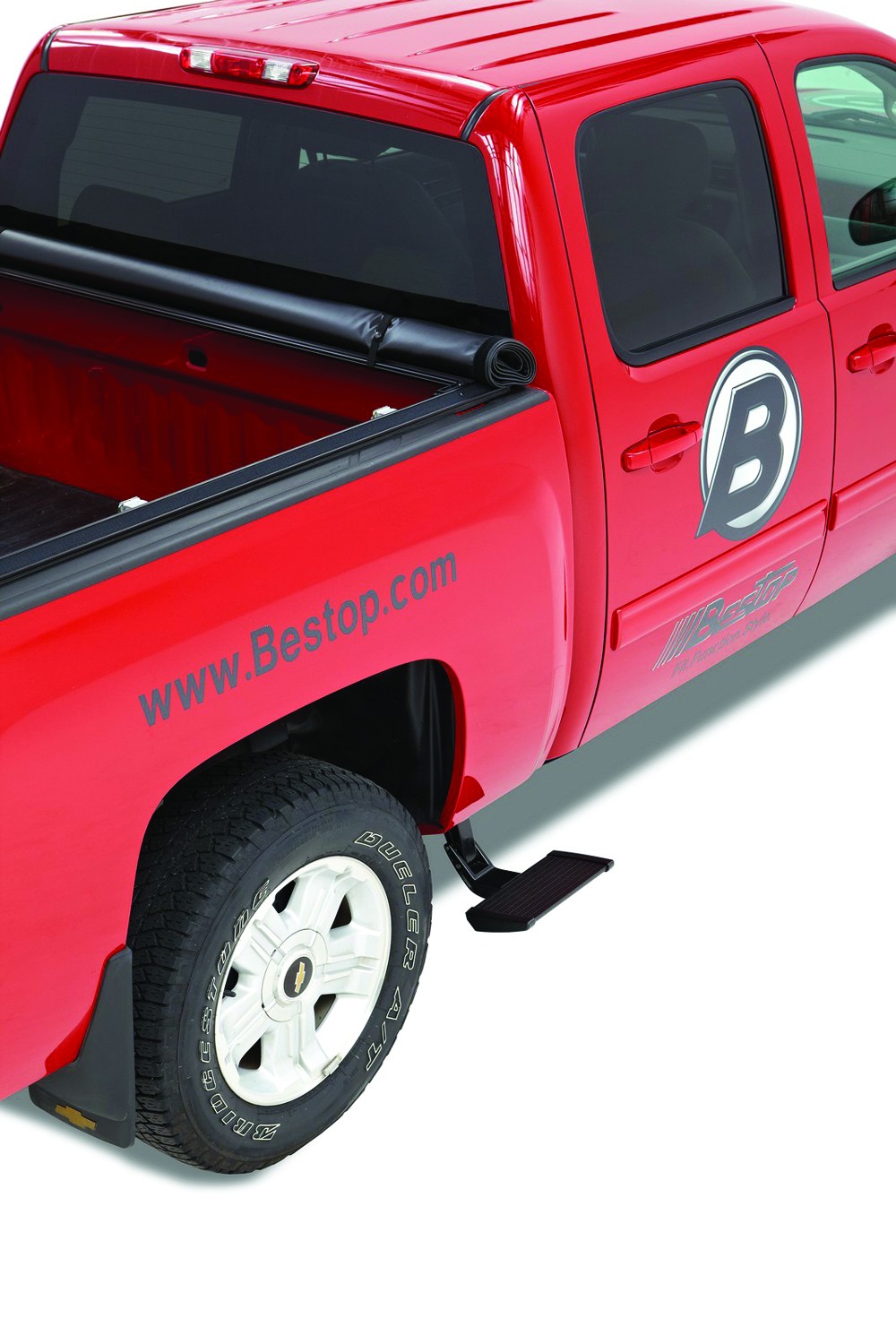 TrekStepT Retractable Bed Step Side Mounted