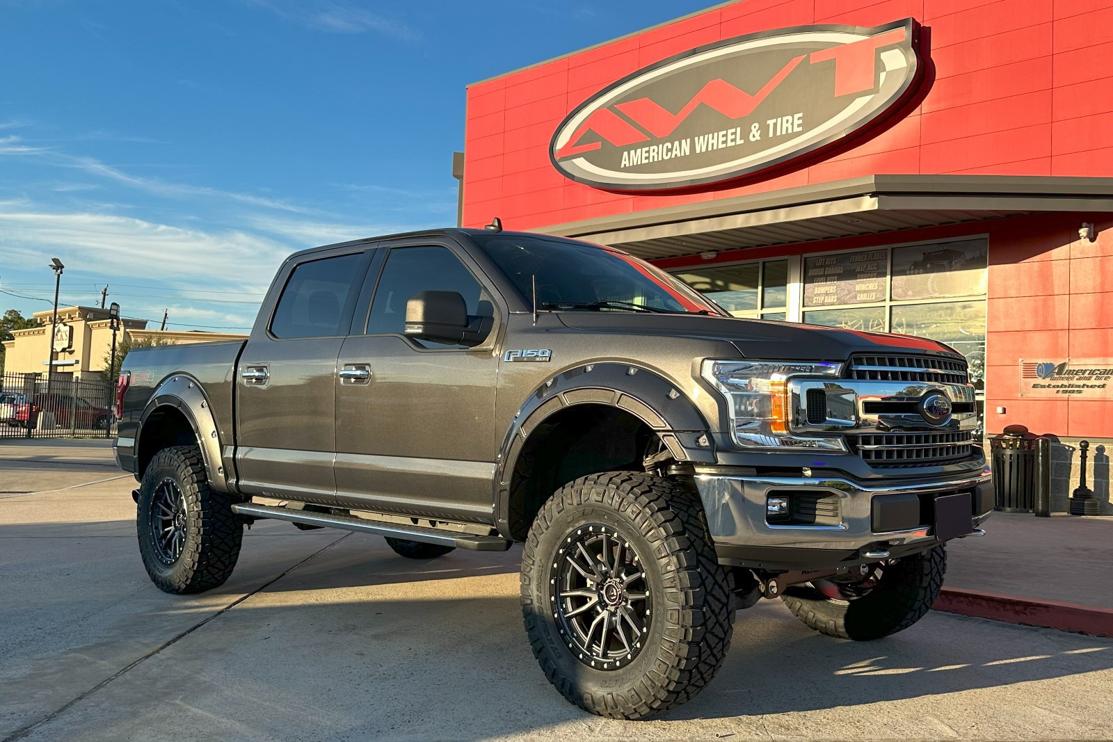 Gray Ford F150