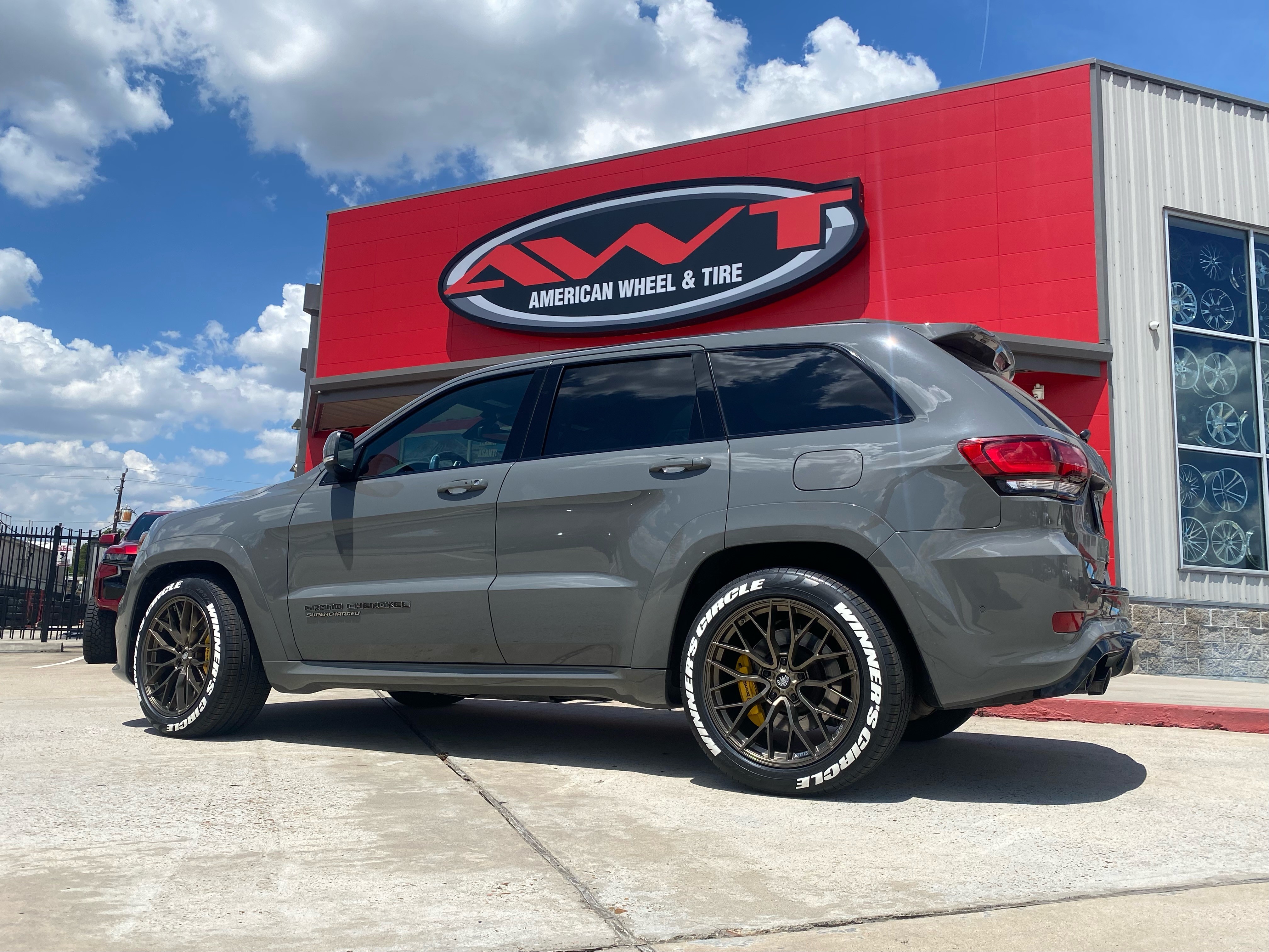 2021 Gray Jeep Grand Cherokee Trackhawk