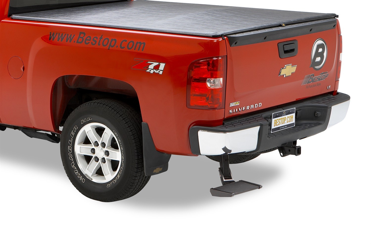 TrekStepT Retractable Step Rear Corner Mounted