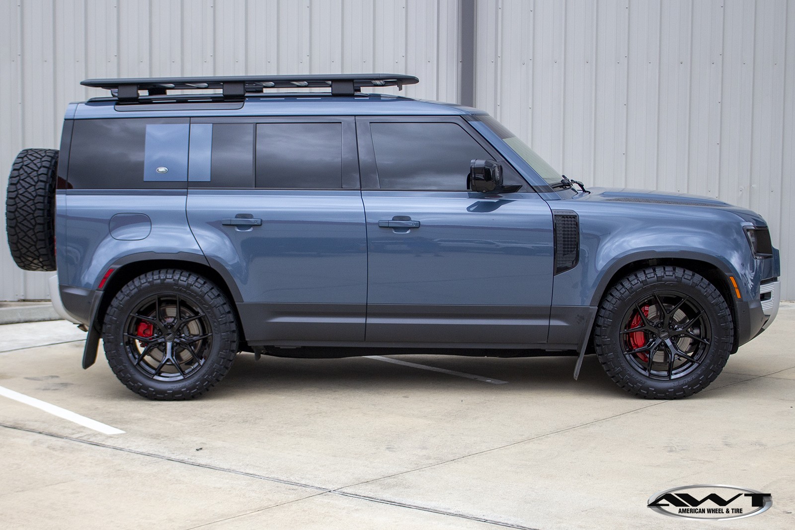 Blue 2021 Land Rover Defender 110