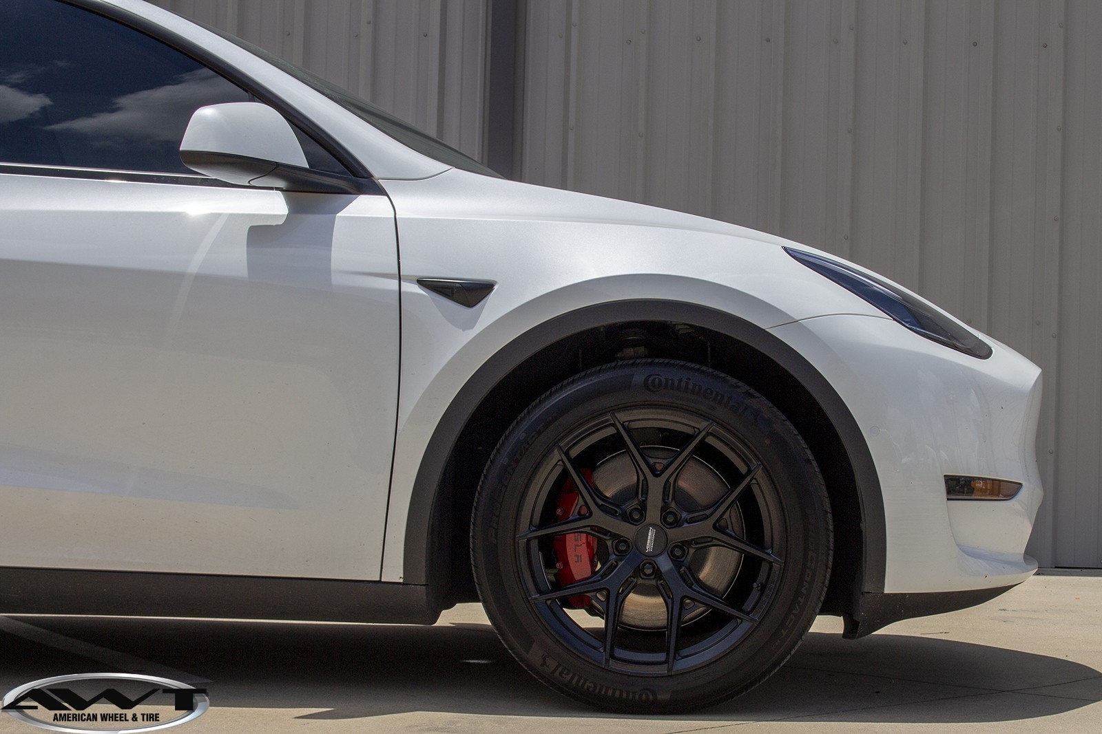 White Tesla Model Y