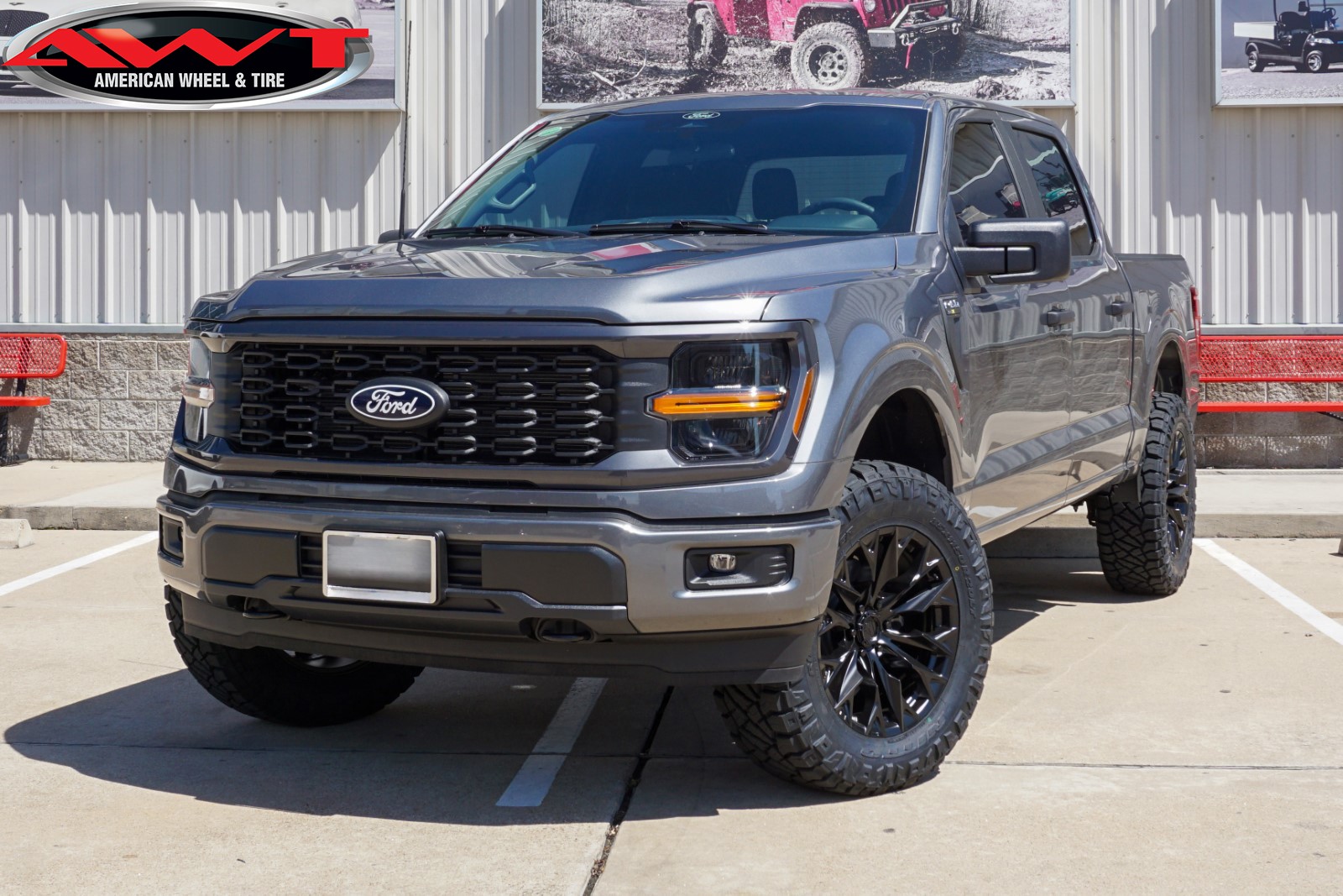 Gray 2024 Ford F150 STX