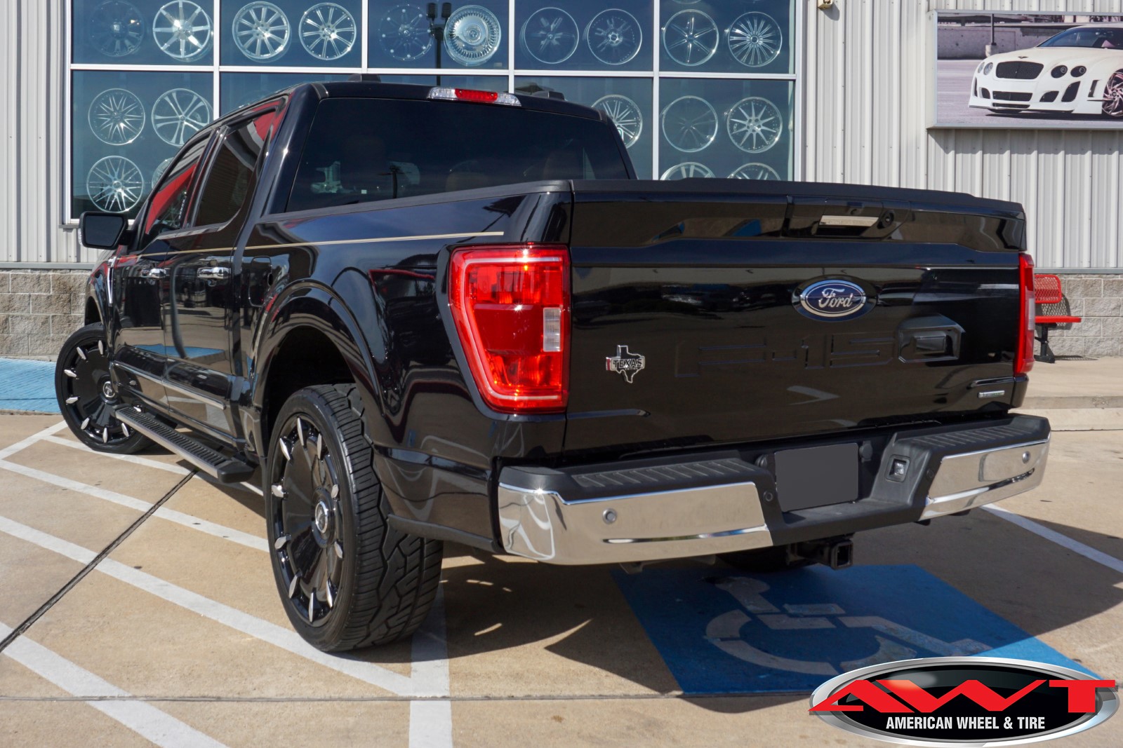 Black 2023 Ford F150