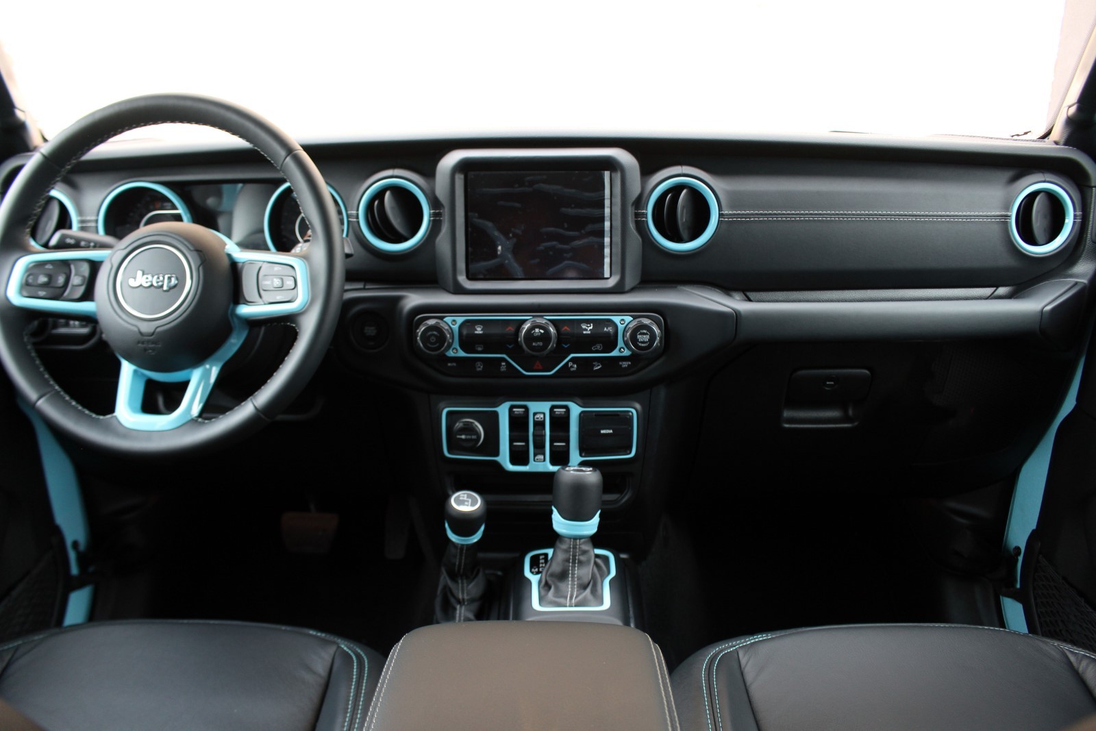 Sky Blue Kevlar® 2018 Jeep Wrangler Unlimited JL