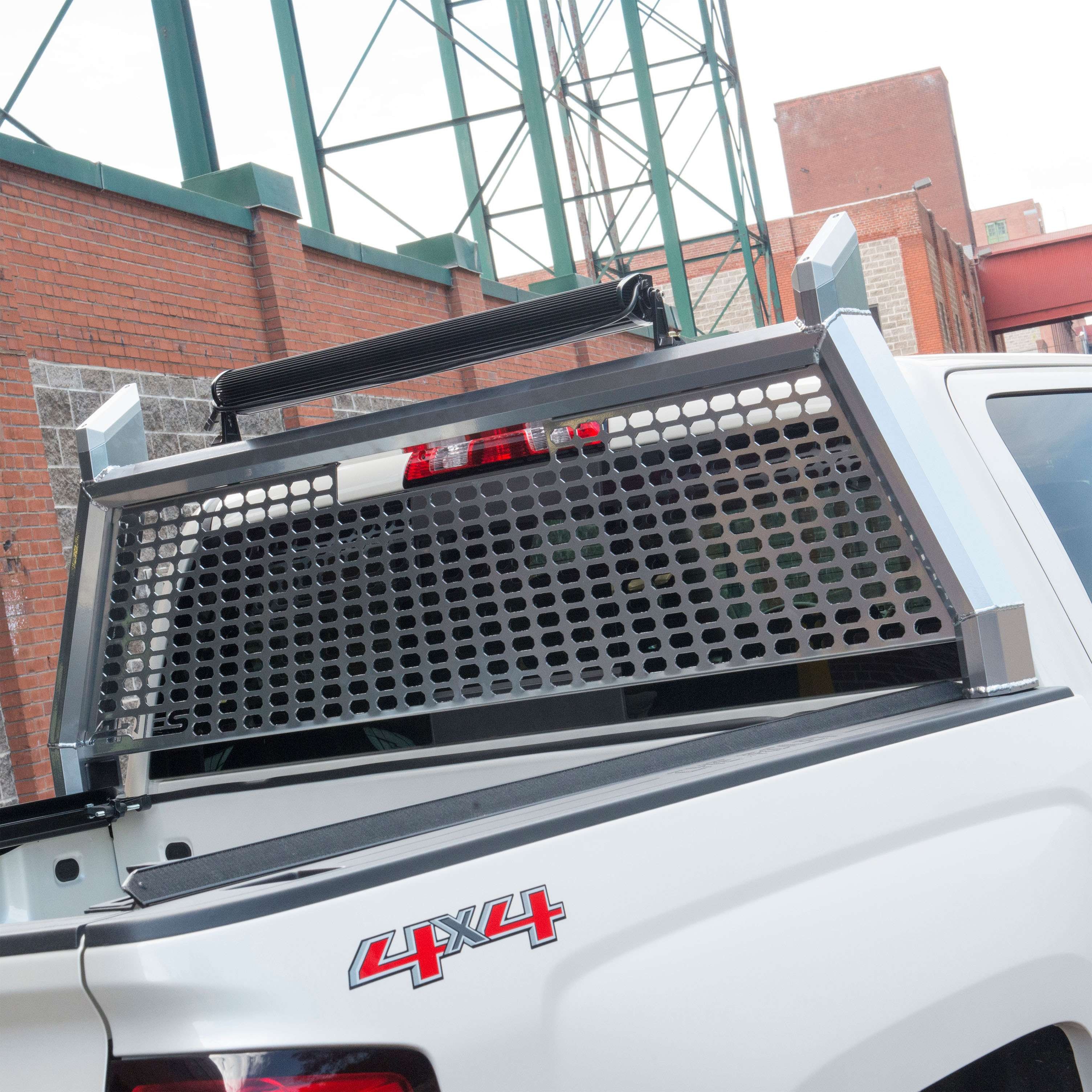 AdvantEDGE Chrome Aluminum Headache Rack, Select Ford F-150