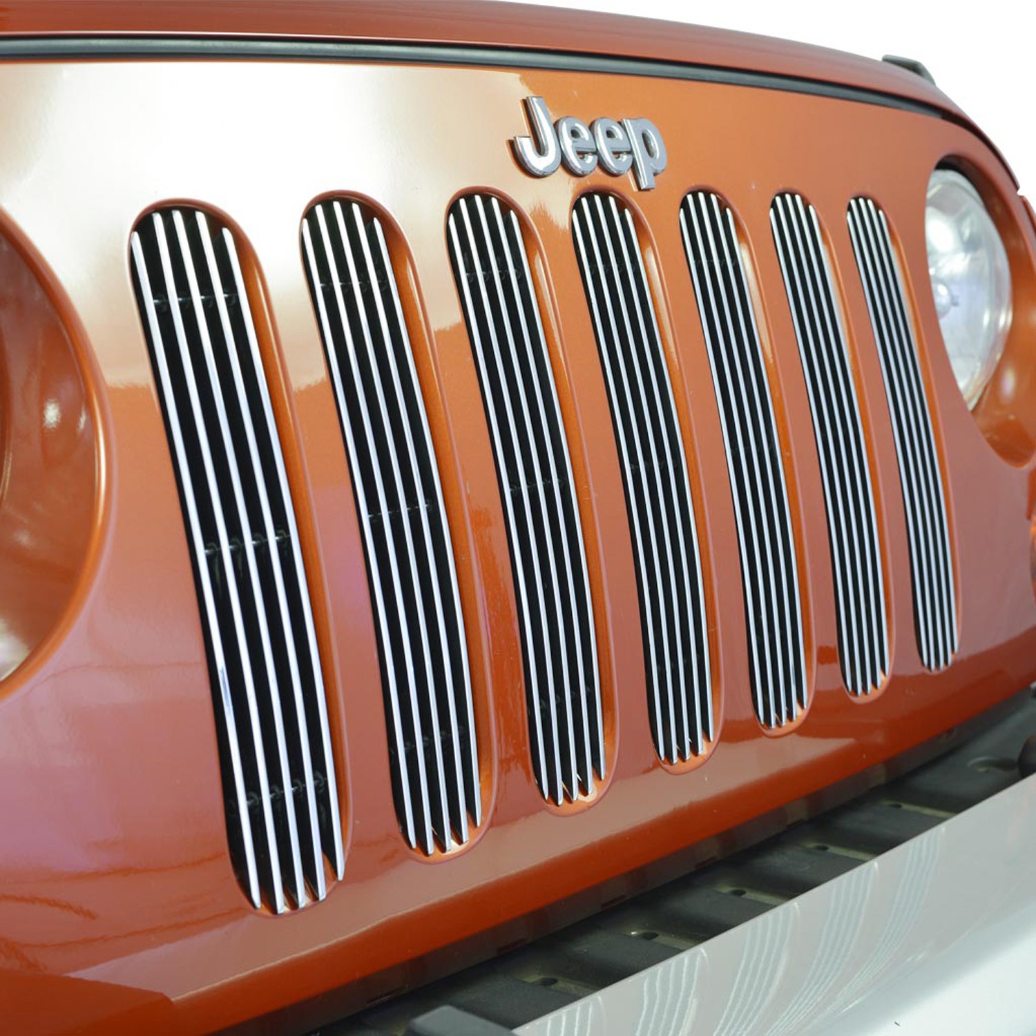 Vertical Billet Overlay Grille