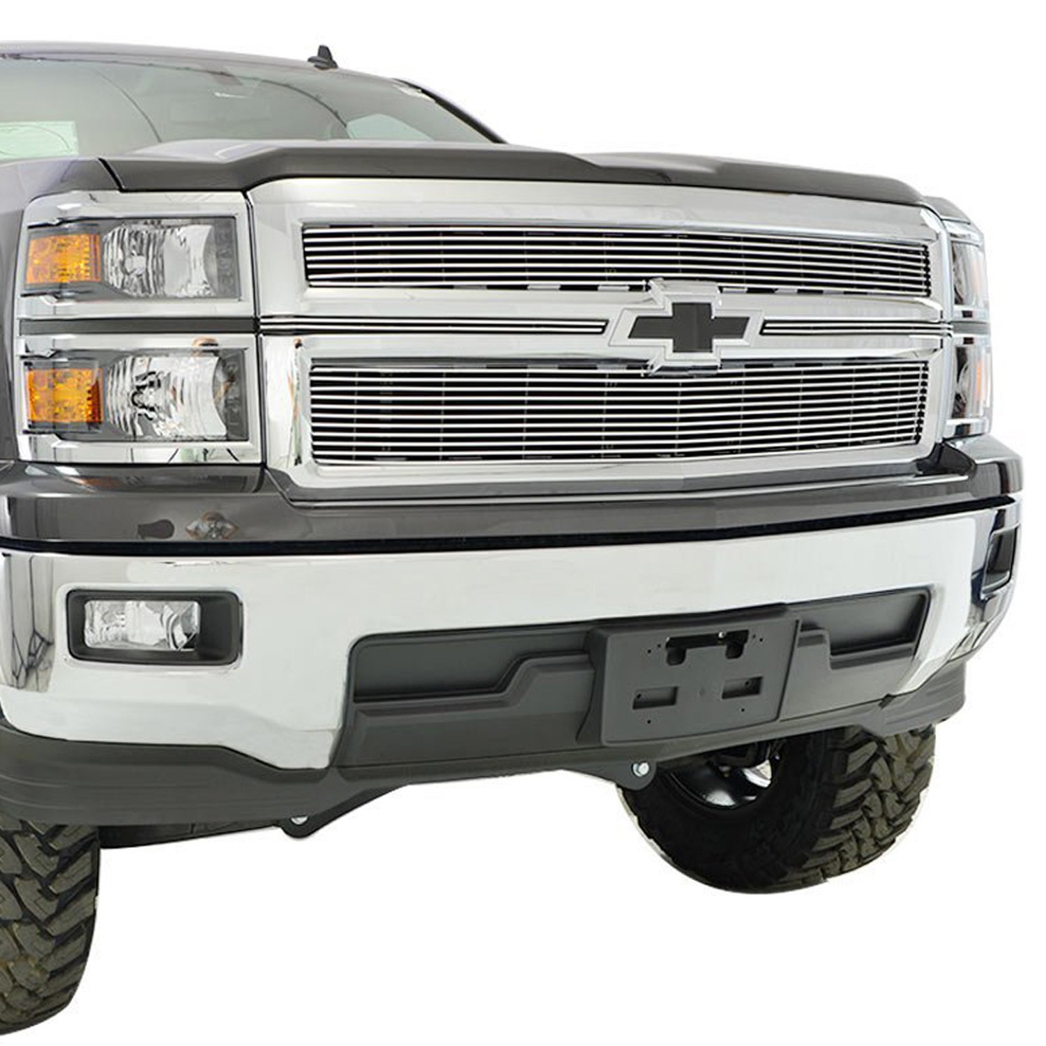 Horizontal Billet Overlay Grille