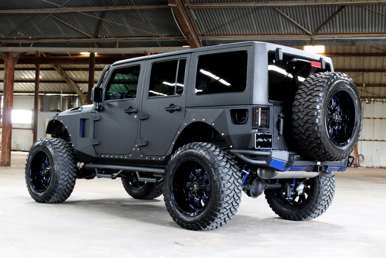 Black Kevlar® 2017 Jeep Wrangler Unlimited JK RBP Edition