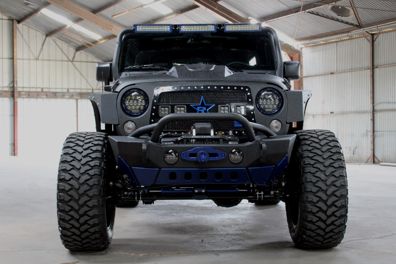 Black Kevlar® 2017 Jeep Wrangler Unlimited JK RBP Edition
