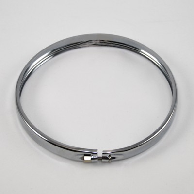 6" Daylighter Bezel with Screw and Nut - Stainless Steel - KC #3042