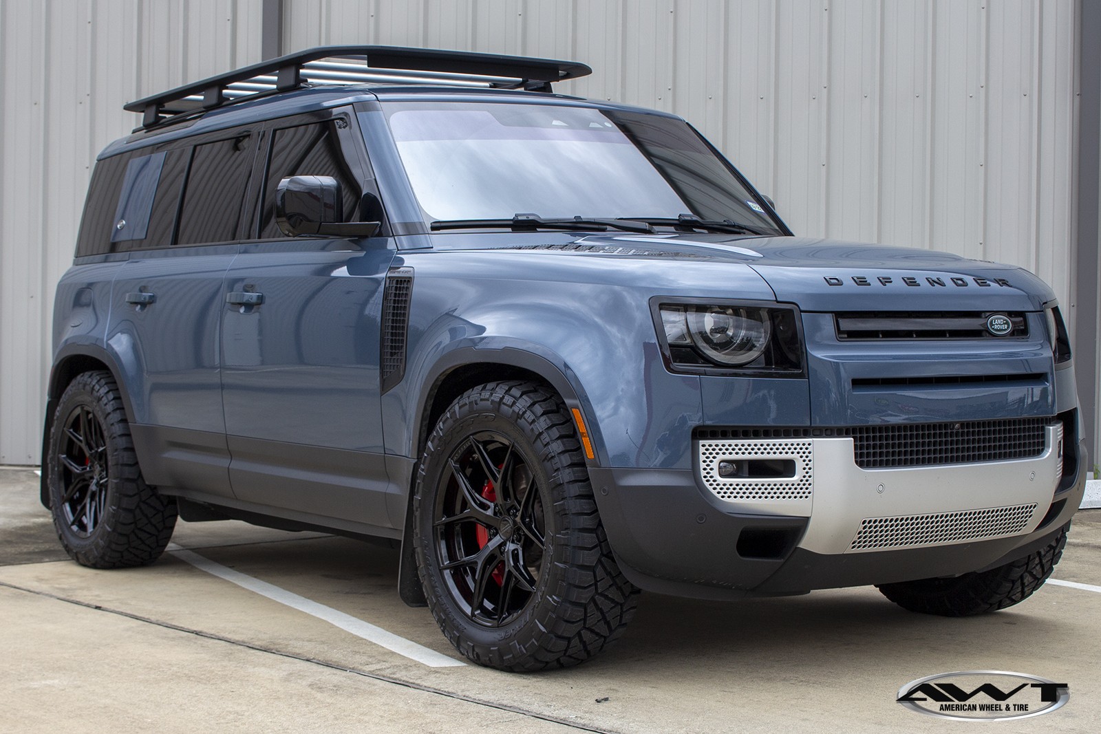 Blue 2021 Land Rover Defender 110
